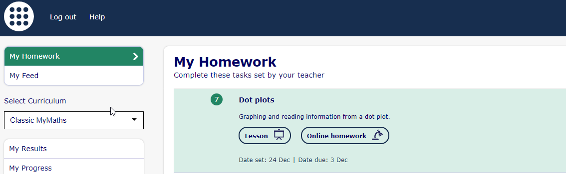 Secondary Portal | MyMaths help and support
