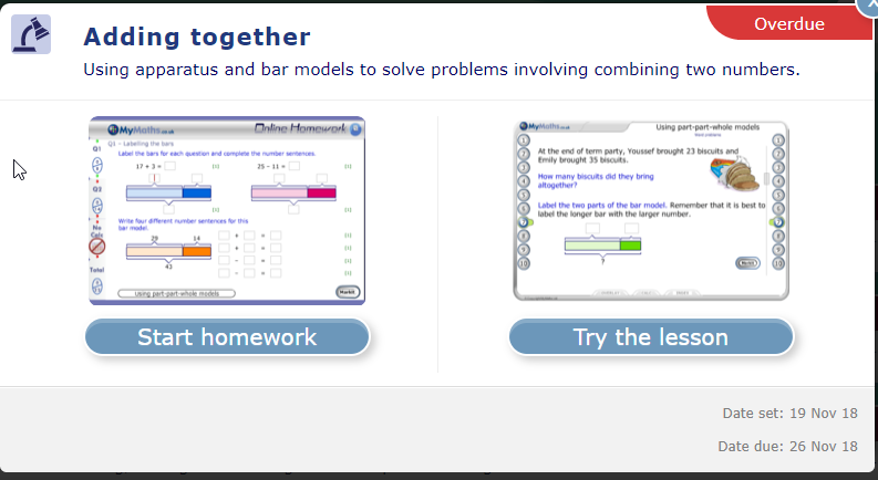 Lessons - MyMaths help and support